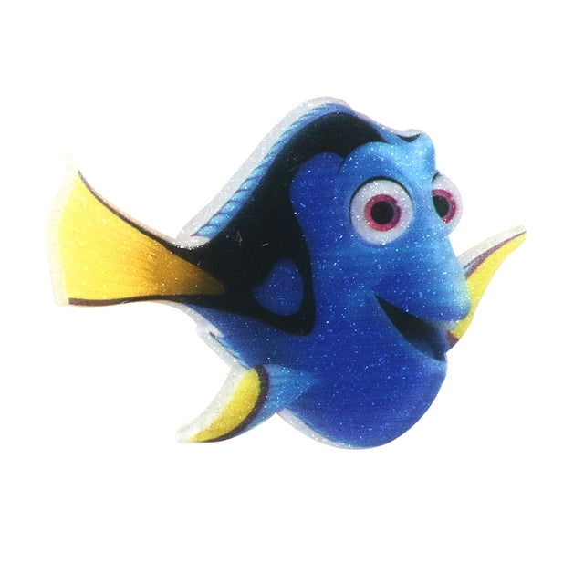 Disney Finding Nemo Flat Back Planar Resin - Glitter Dori – Boutique ...